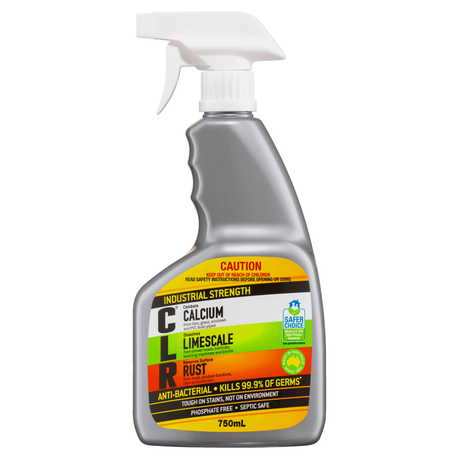 CLR Bathroom and Kitchen Action Cleaner 750ML | CLR Calcium Lime & Rust ...
